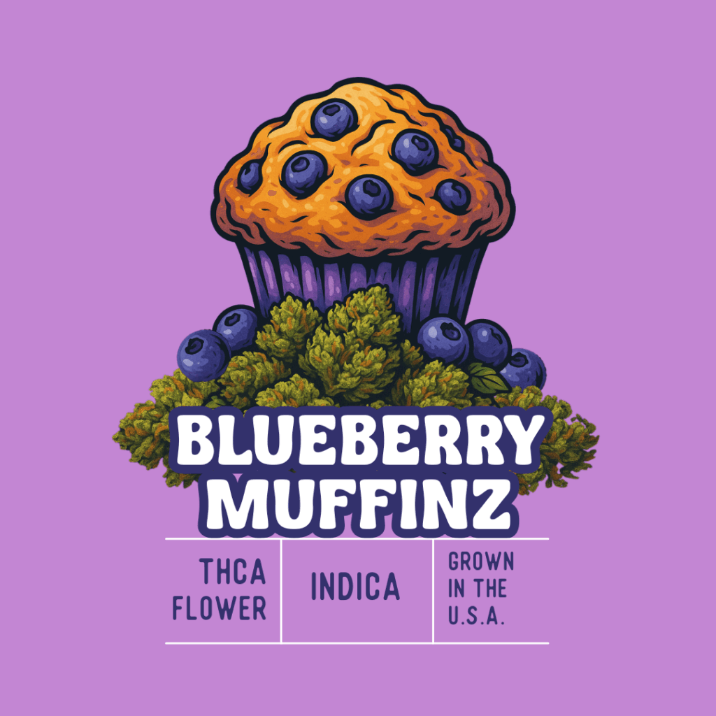 Blueberry Muffinz Smalls Ounce - High There Co.